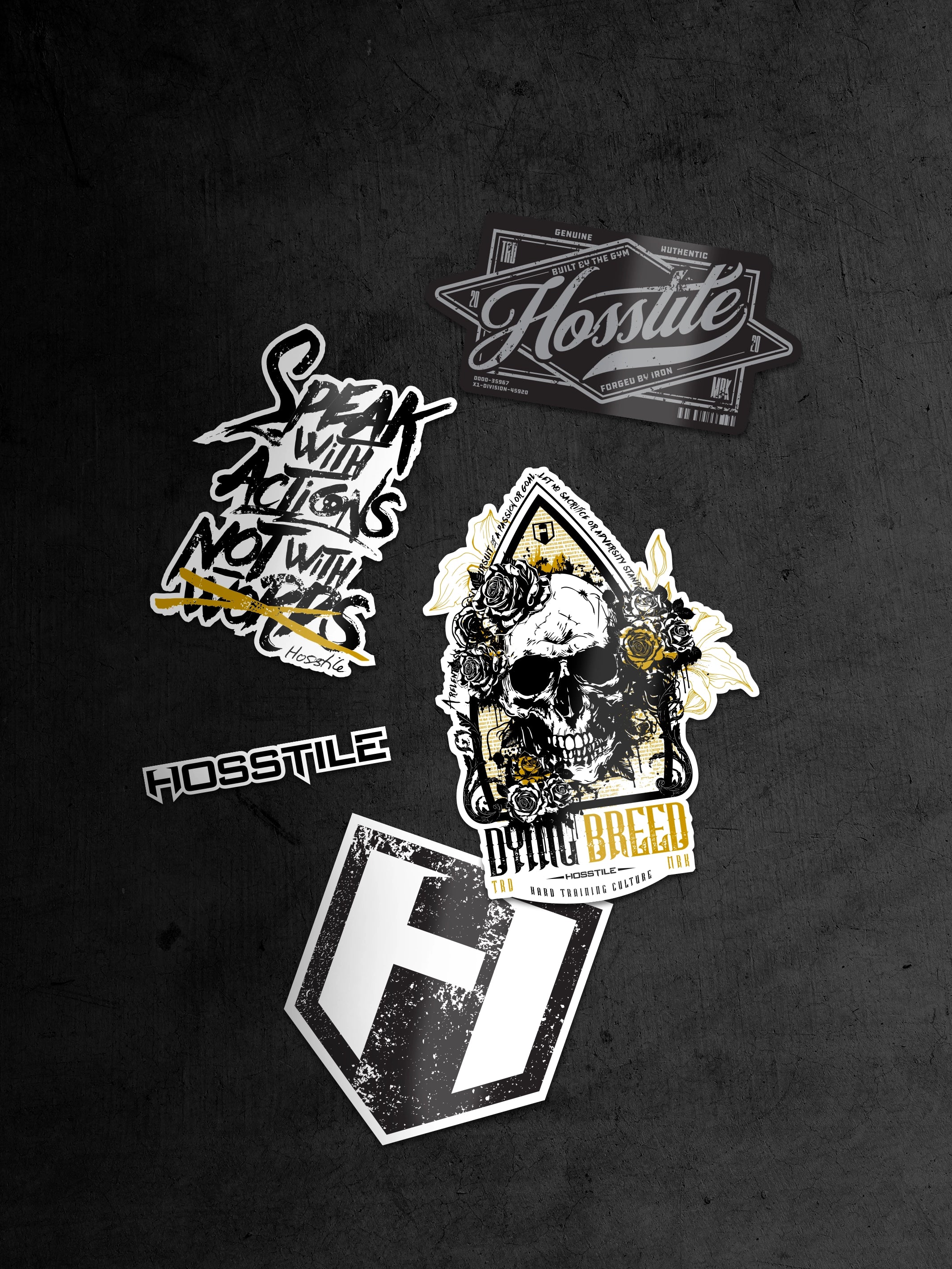 ESSENTIAL STICKER PACK – Hosstile